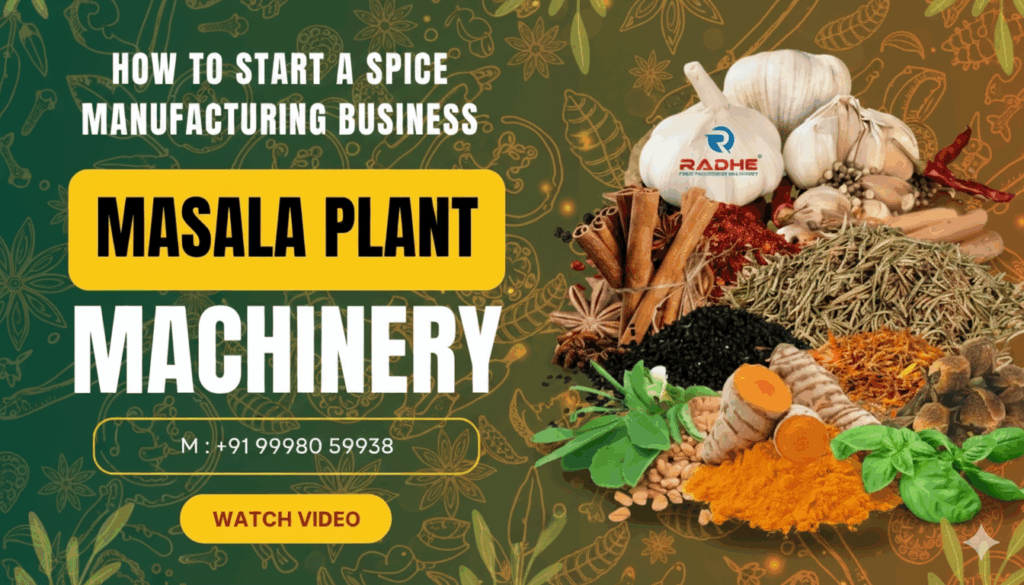 Machinery for Masala Manufacturing | Masala Banane Ka Machine
